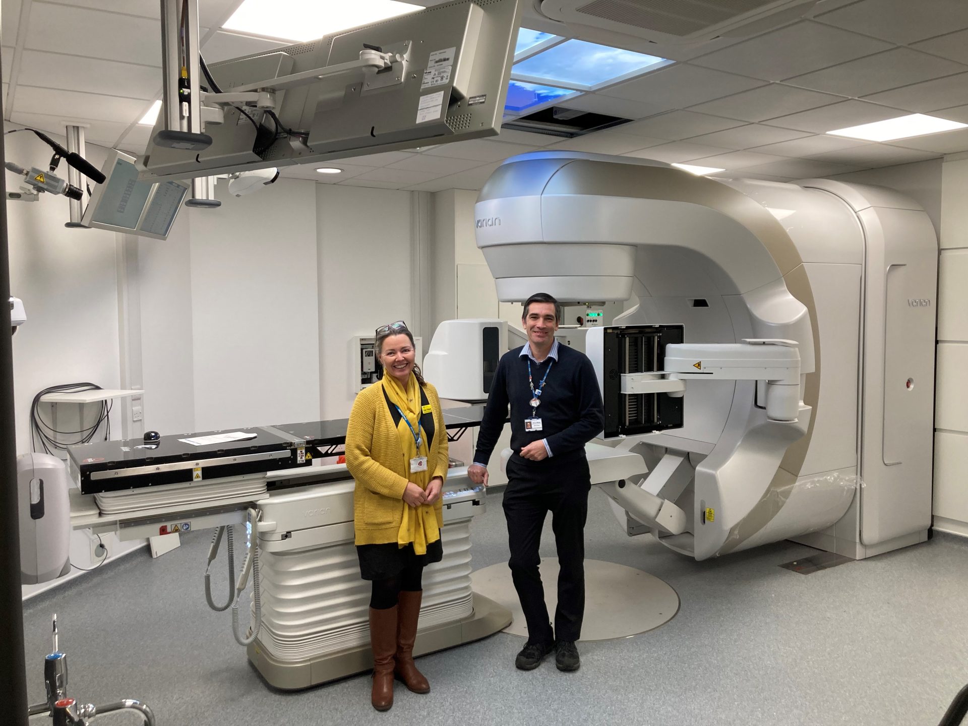 RUH’s radiotherapy treatment rooms have been upgraded as new equipment ...