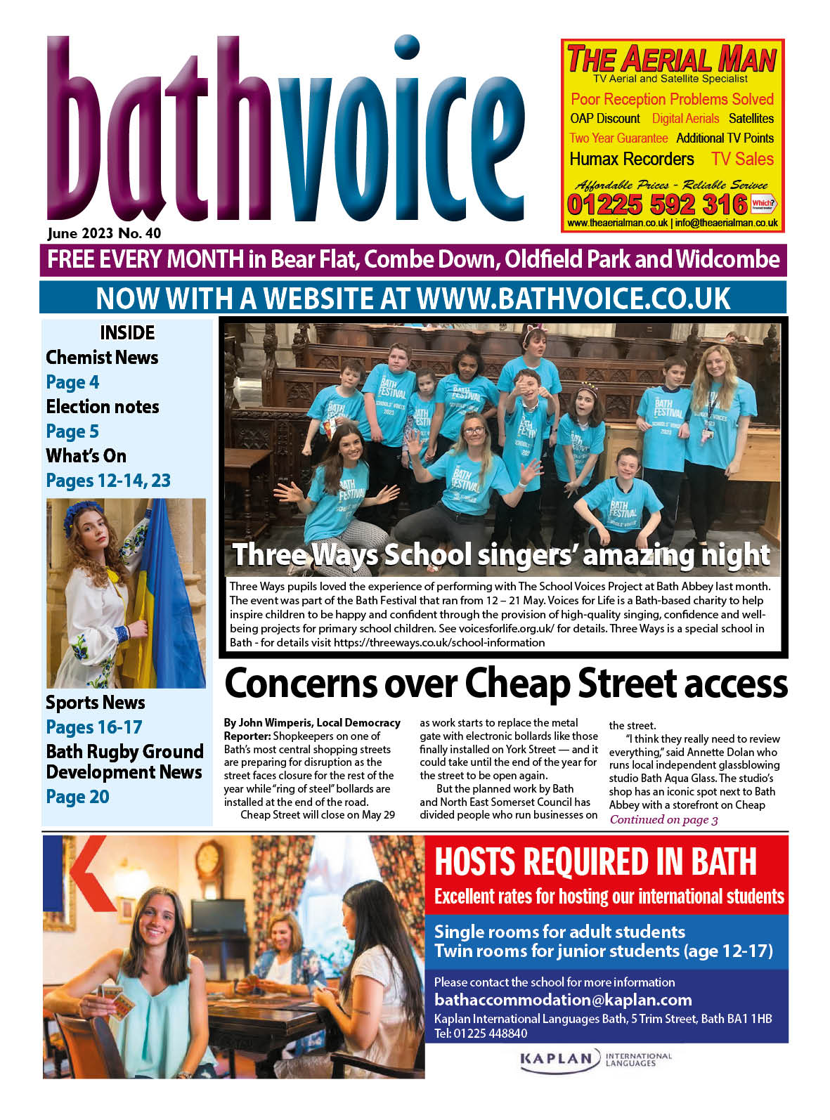 BATH VOICE NEWS: the charity working to help the mental health of the city's residents ...