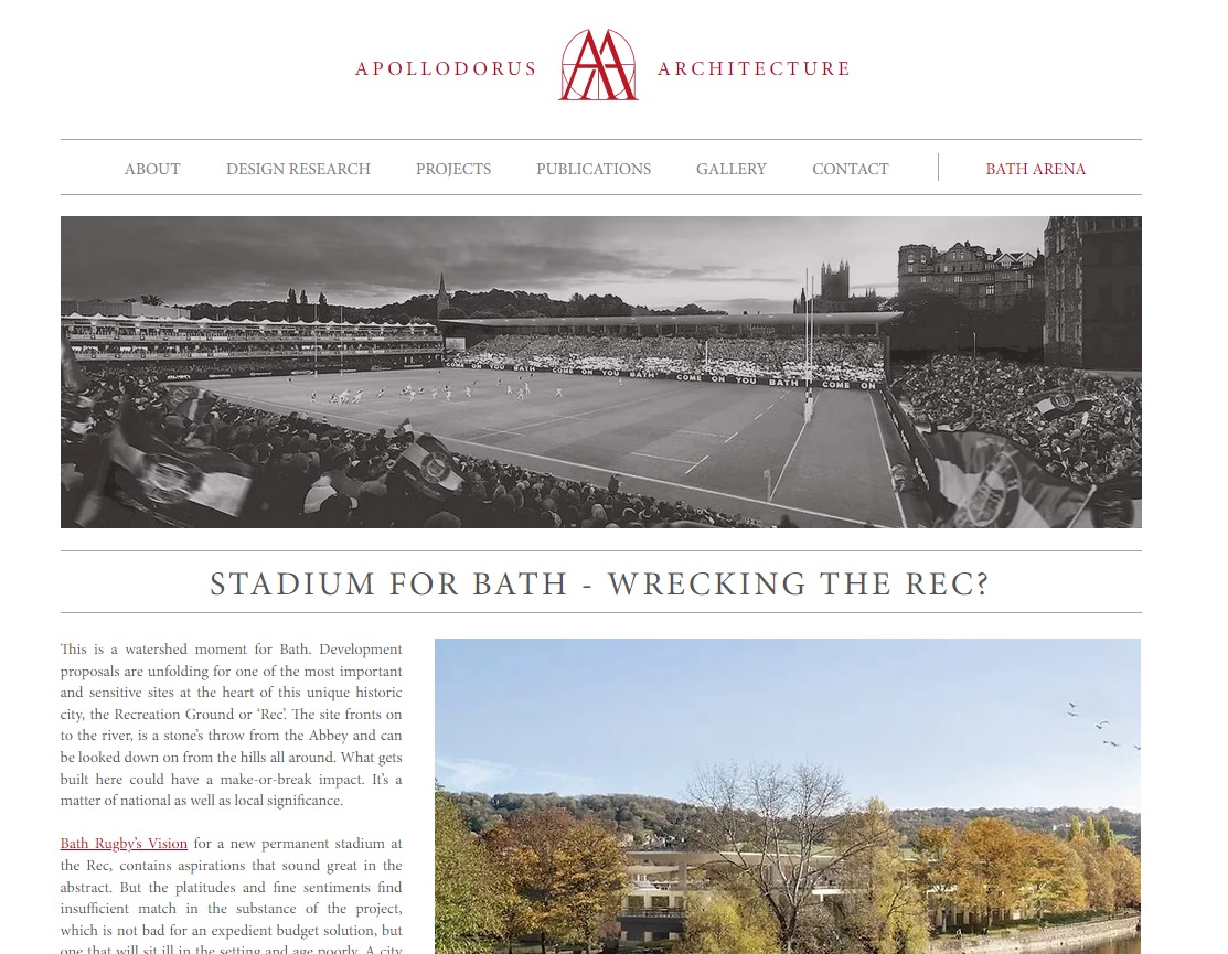 Bath Voice: prestigious architect offers a very different design for ...