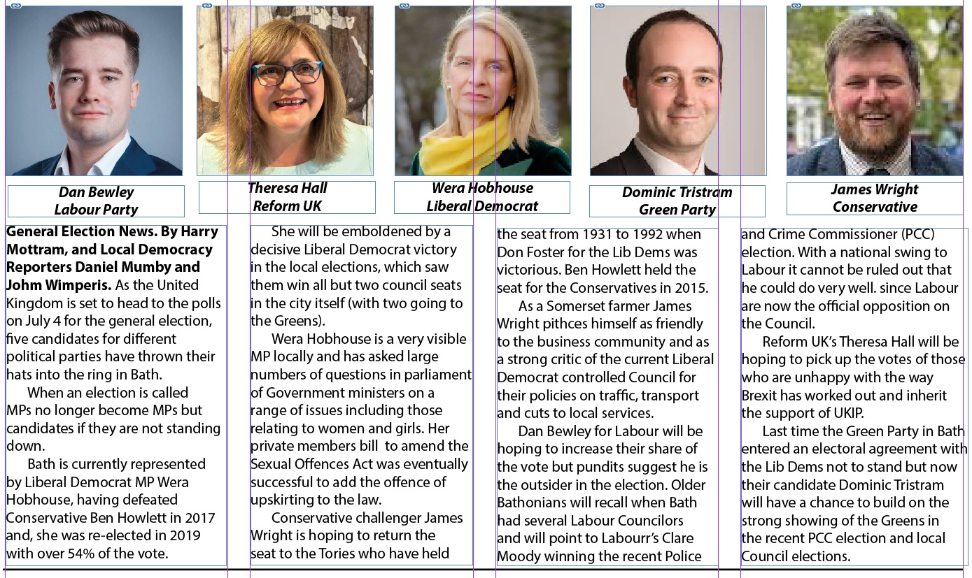 Bath Voice News: candidates for Bath and Somerset constituencies in the ...
